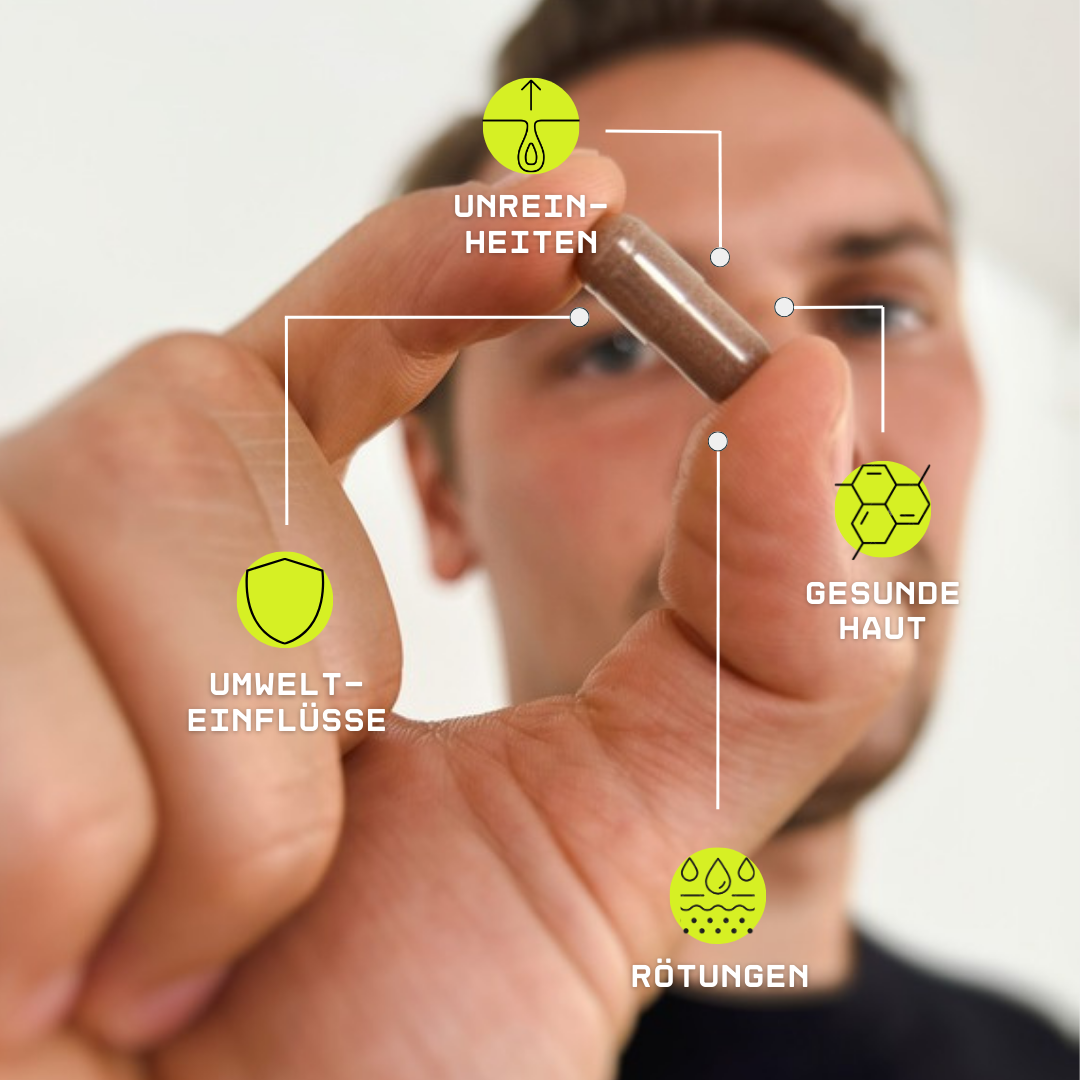 NOUMEN Skin Supplement I Für gesunde Männerhaut